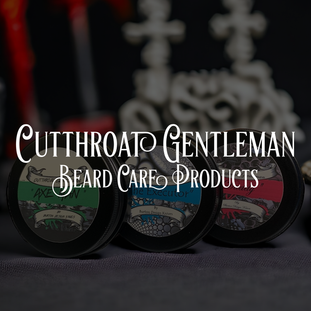 Cutthroat Gentleman Beard Brand | Burton Design